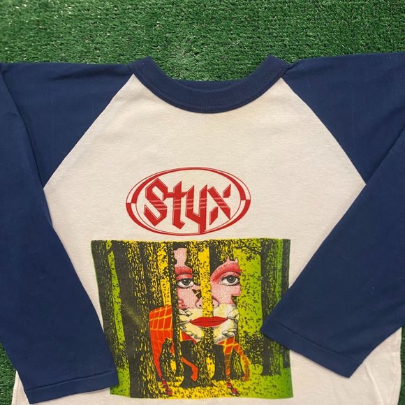 Styx | Shirts | Styx Vintage 9s Rock Band Tshirt | Poshmark